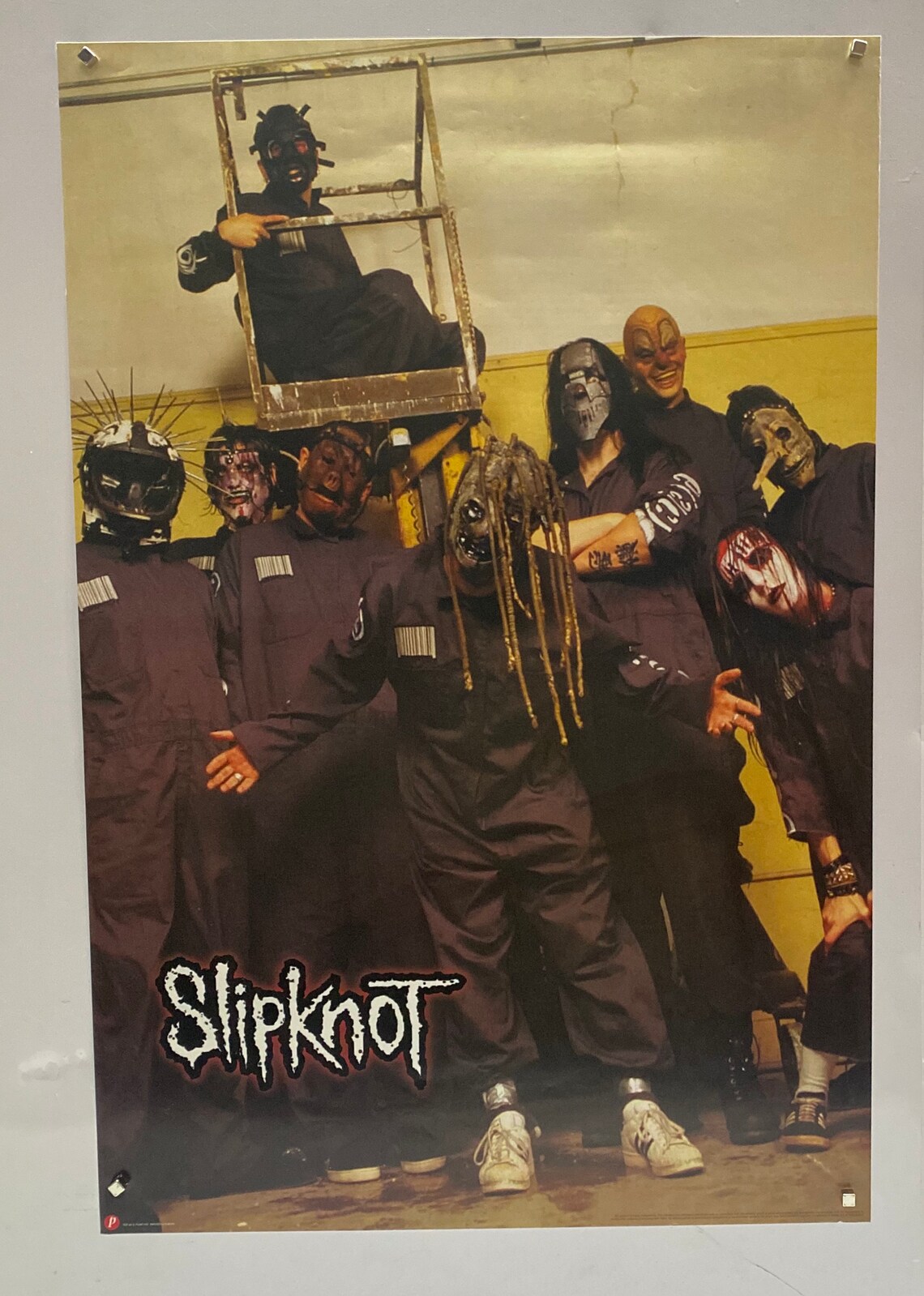 Original Vintage Slipknot Band Shot Rare Poster - Etsy