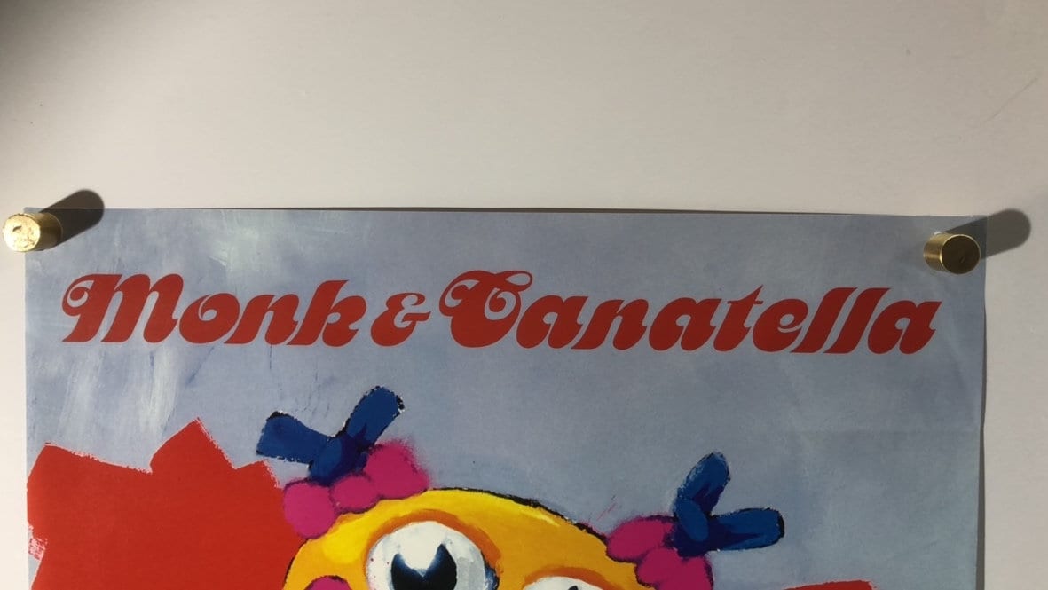 Rare Original Monk & Canatella 'do Community Service' Promo Poster ...