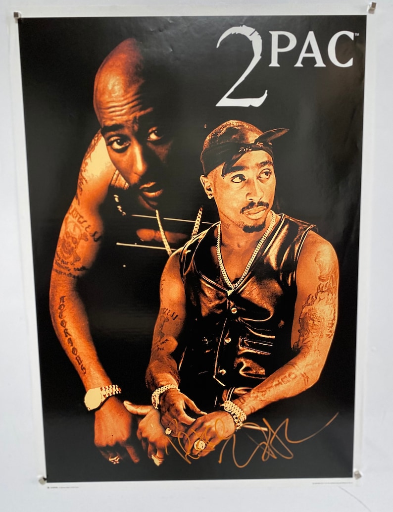 Tupac Shakur 1999 Licensed Original Poster - Etsy