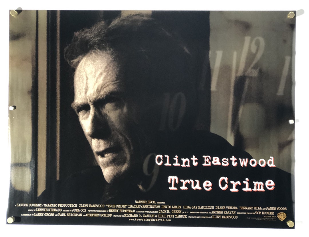 True Crime Original (1999) British Quad Movie Poster - Etsy