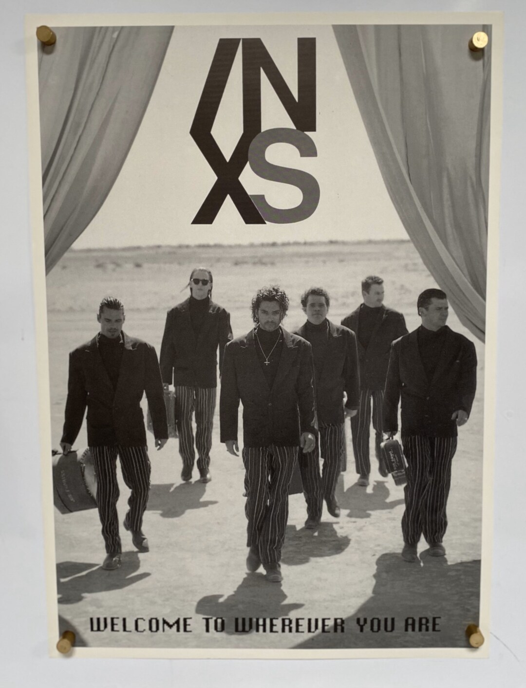 INXS Welcome to Wherever You Are, Rare Vintage Poster Poster - Etsy
