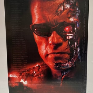 Terminator 3 Poster Rise of the Machines - Etsy