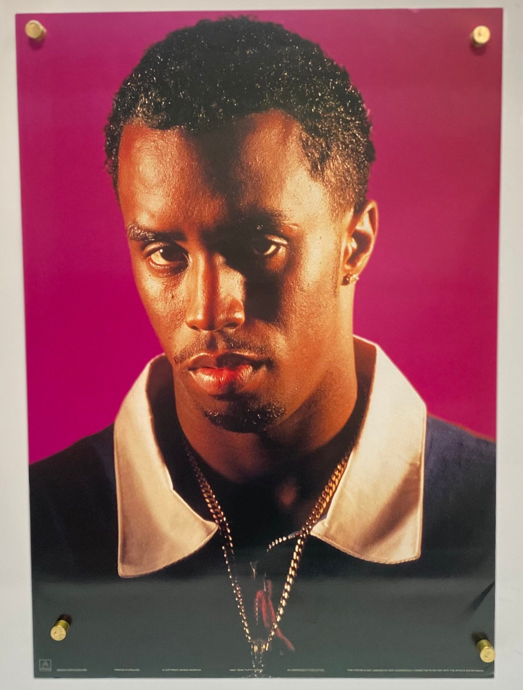 Puff Daddy Portrait Poster - Etsy