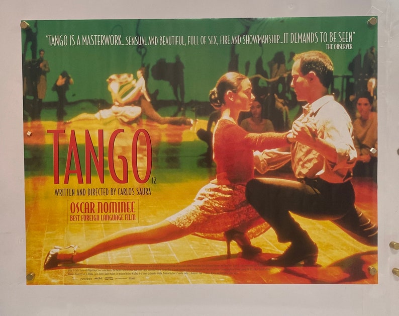 Tango (1998 ) Original Vintage British Quad Movie Poster - Etsy
