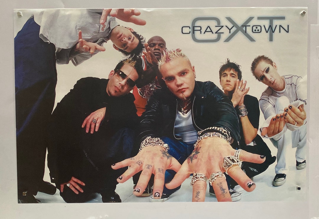 Crazy Town CXT Band Shot Rare Poster - Etsy