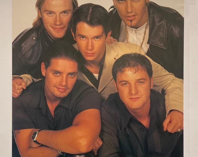 Boyzone Official UK Magazine Issue 24 Solo Centrefolds From Same Photo ...