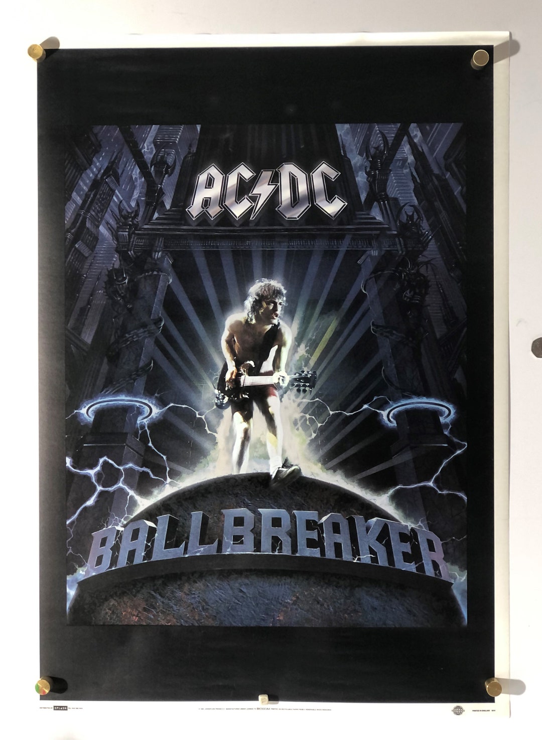 AC/DC Ballbreaker Rare Licenced Poster - Etsy