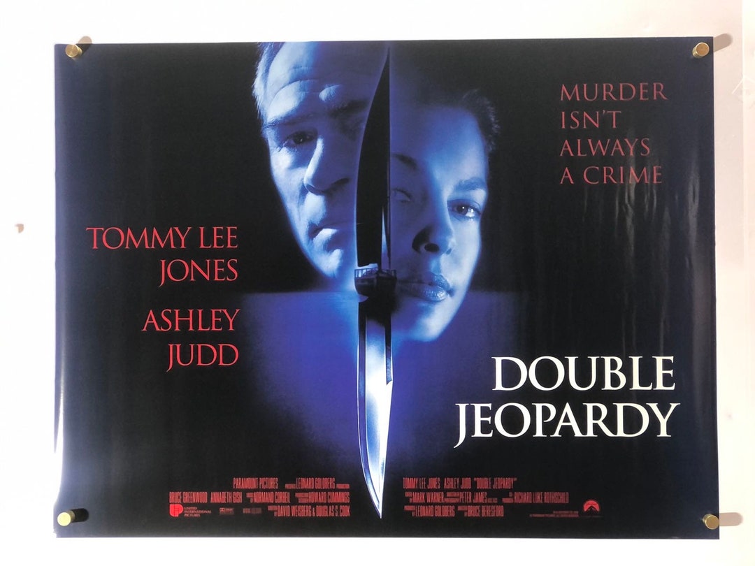 Double Jeopardy 19 British Quad Movie Poster - Etsy