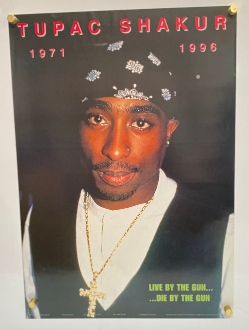 Tupac Shakur 2pac Live by the Gun Die by the Gun Classic Rap Music ...