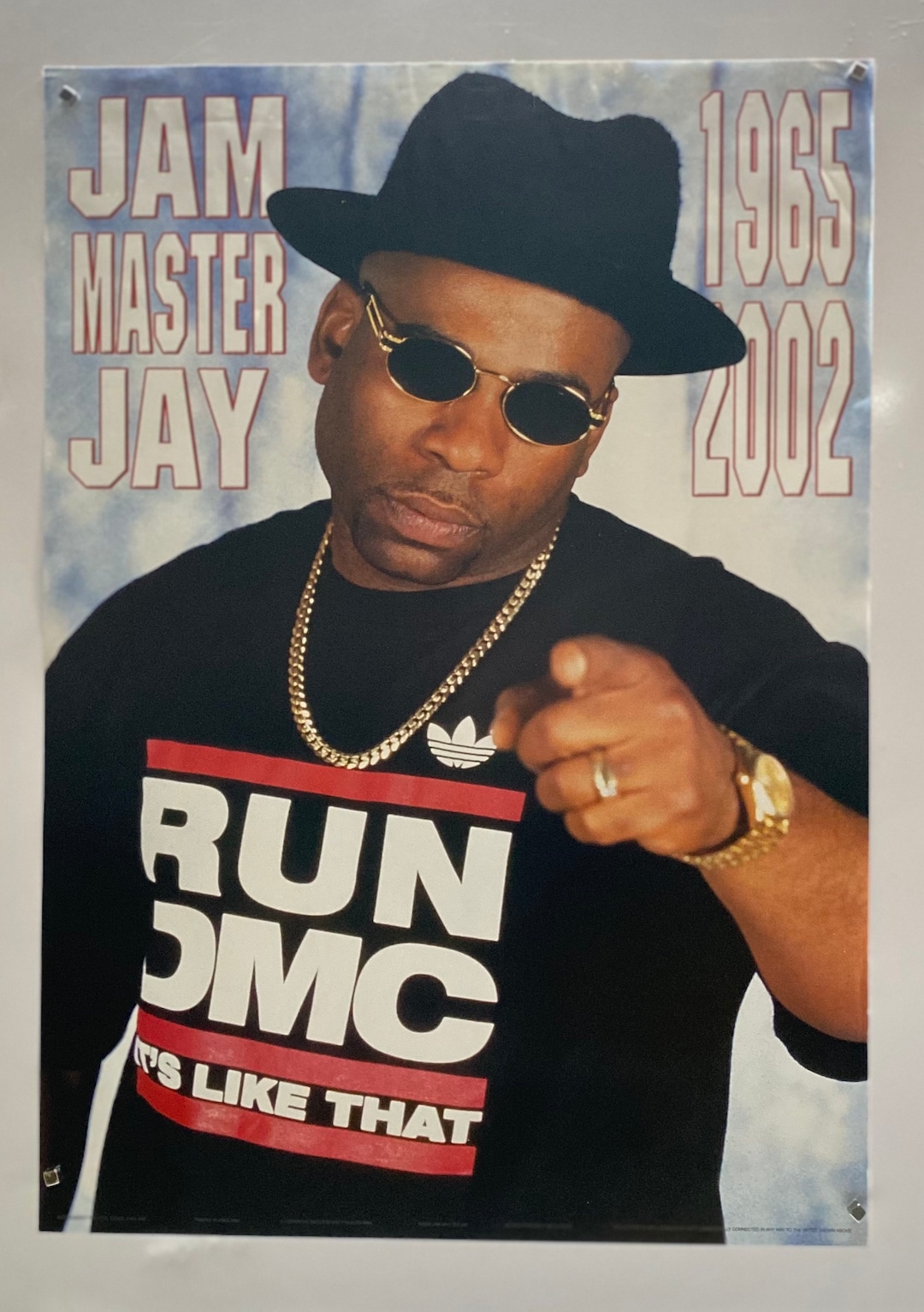 Run DMC Jam Master Jay 2002 Licensed Original Poster - Etsy