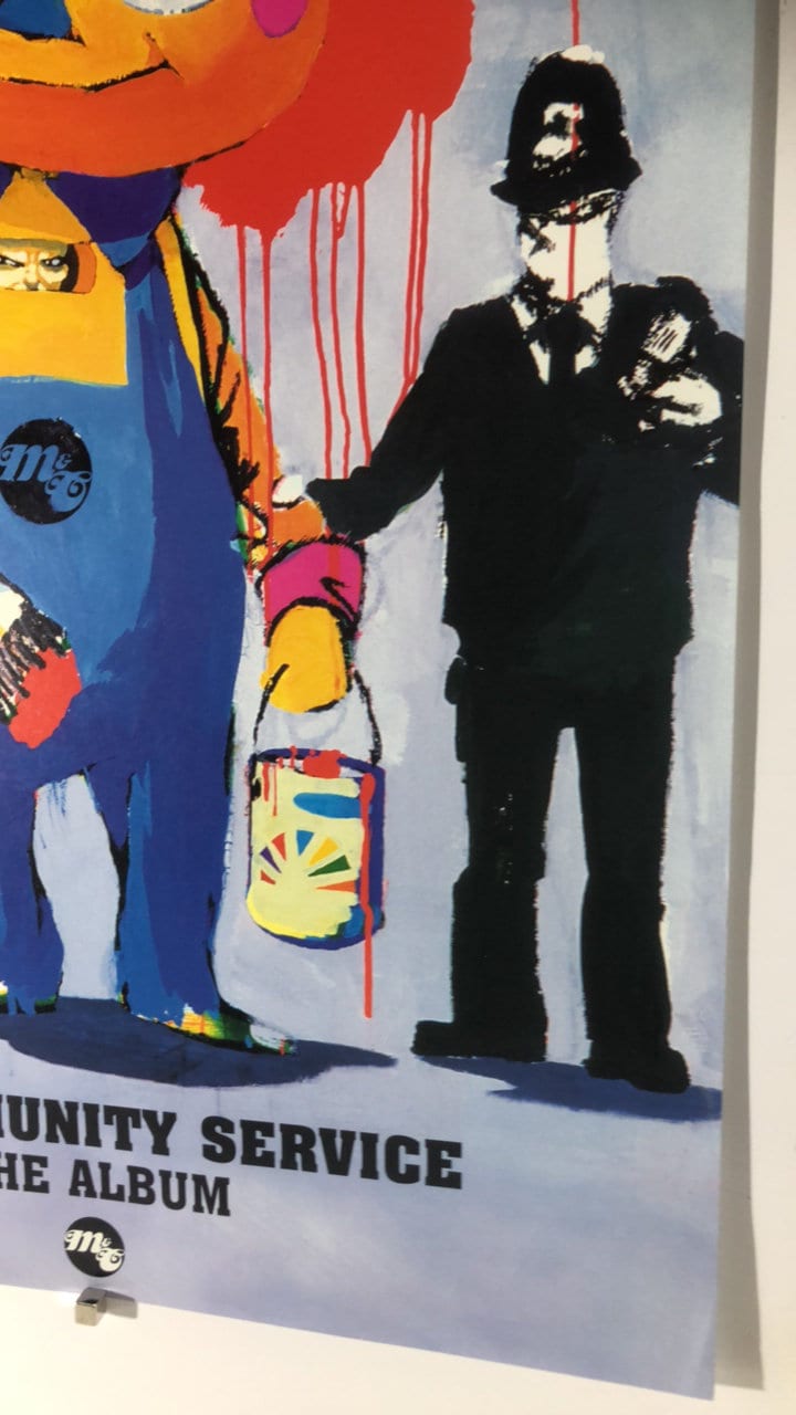 Rare Original Monk & Canatella 'do Community Service' Promo Poster ...