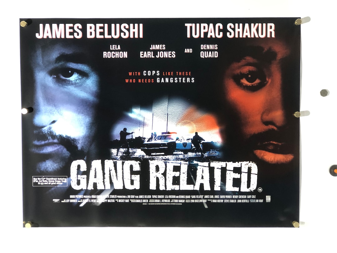 Gang Related 1997 Original British Quad Movie Poster - Etsy