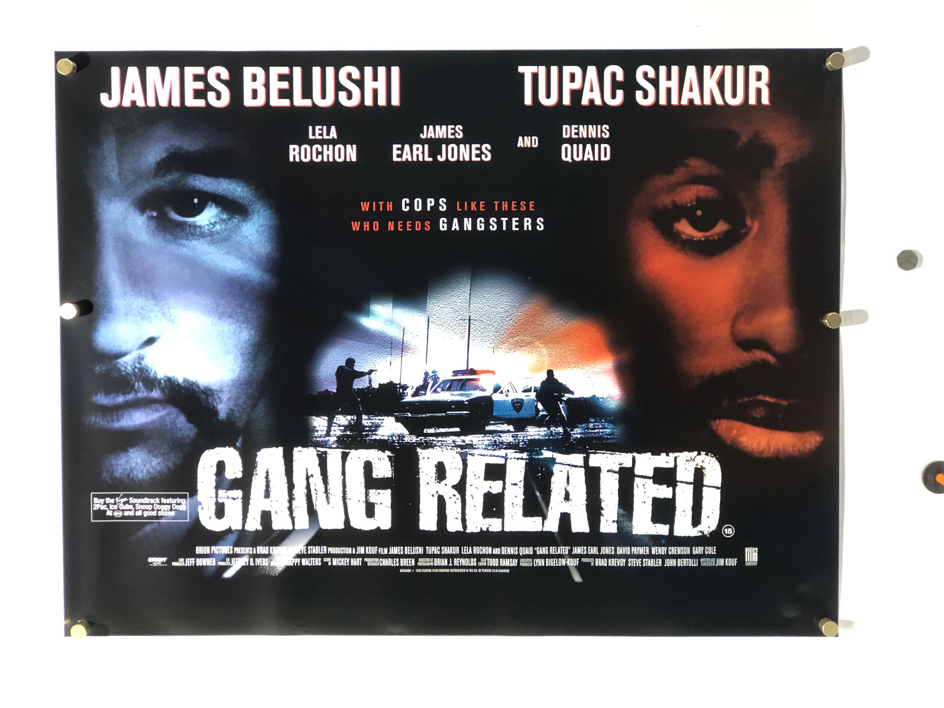 Gang Related 1997 Original British Quad Movie Poster - Etsy