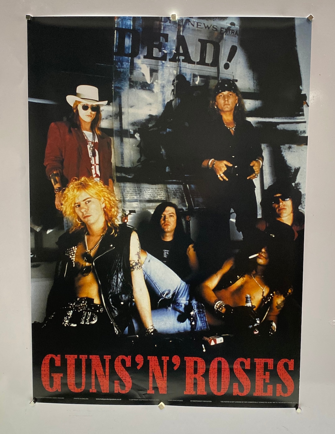 Guns N Roses 2003 Rare Vintage Original Poster - Etsy