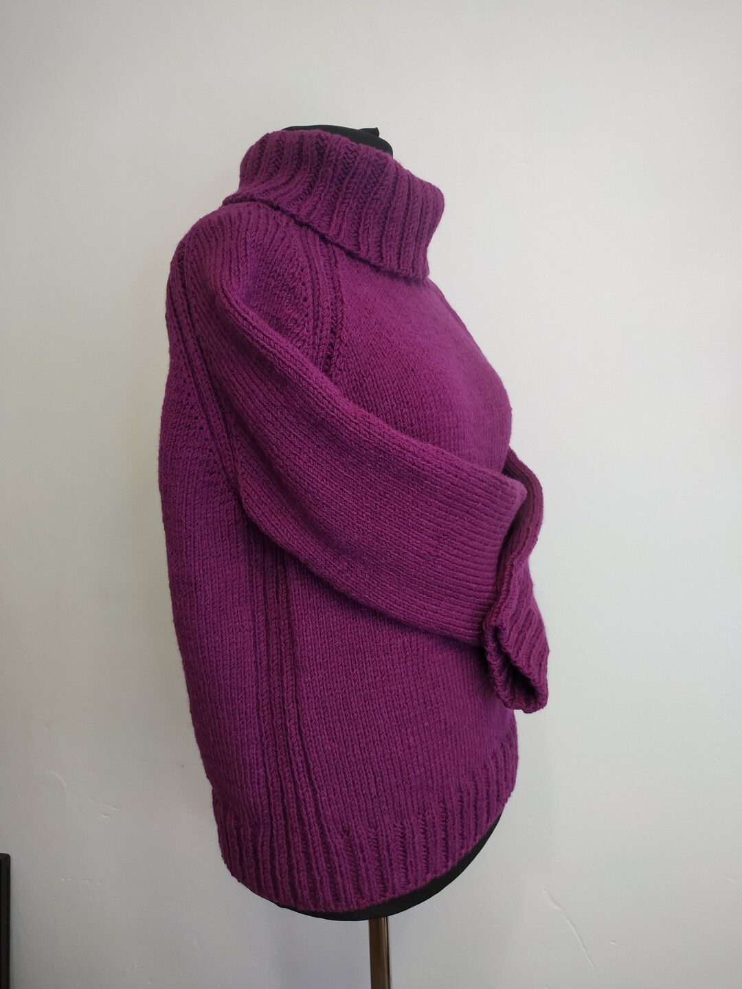 Soft Merino Wool Sweater Thick and Warm Pullover Hand - Etsy