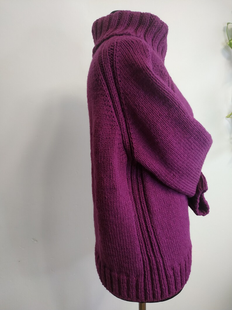 Soft Merino Wool Sweater Thick and Warm Pullover Hand - Etsy