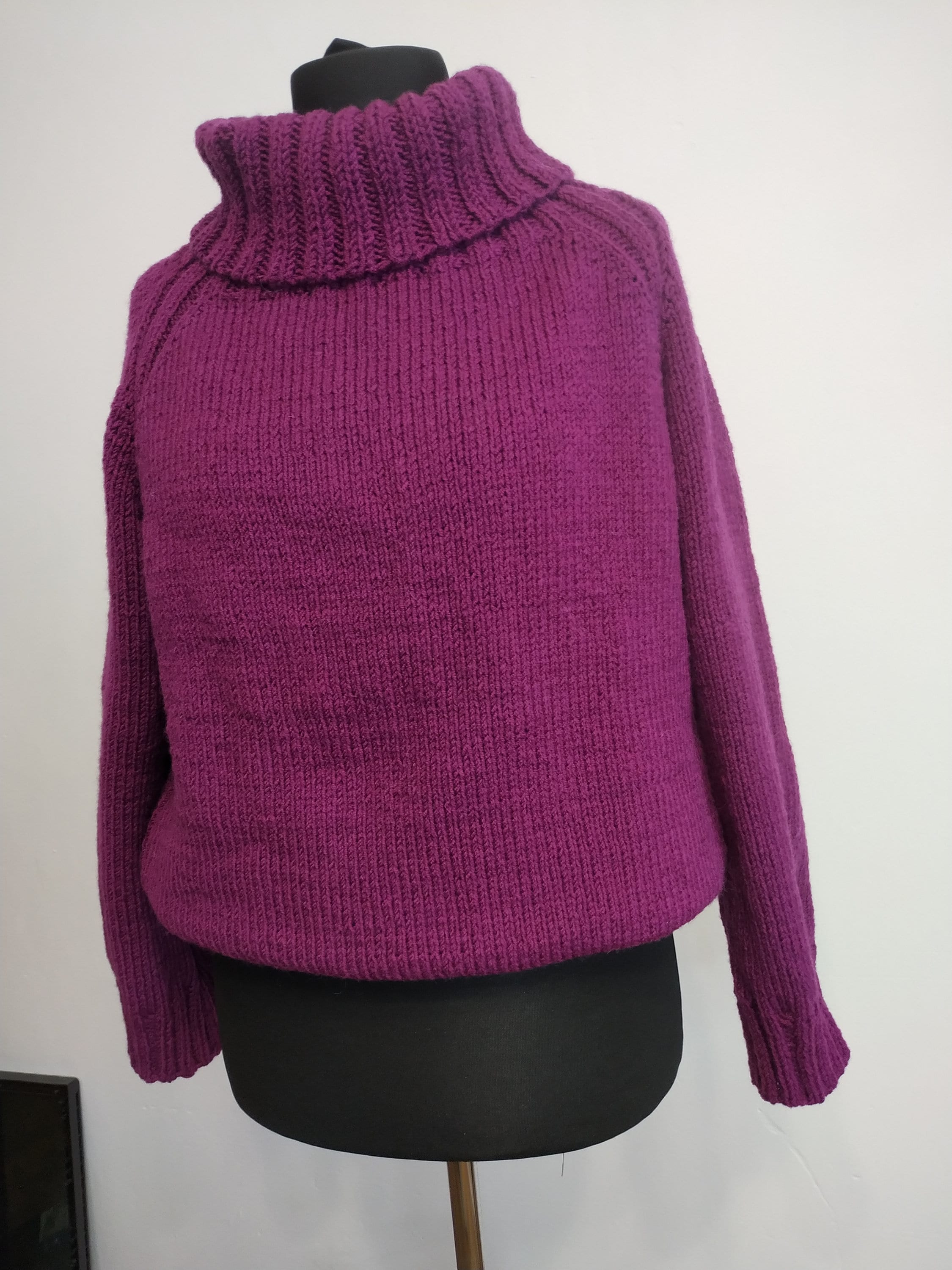 Soft Merino Wool Sweater Thick and Warm Pullover Hand - Etsy