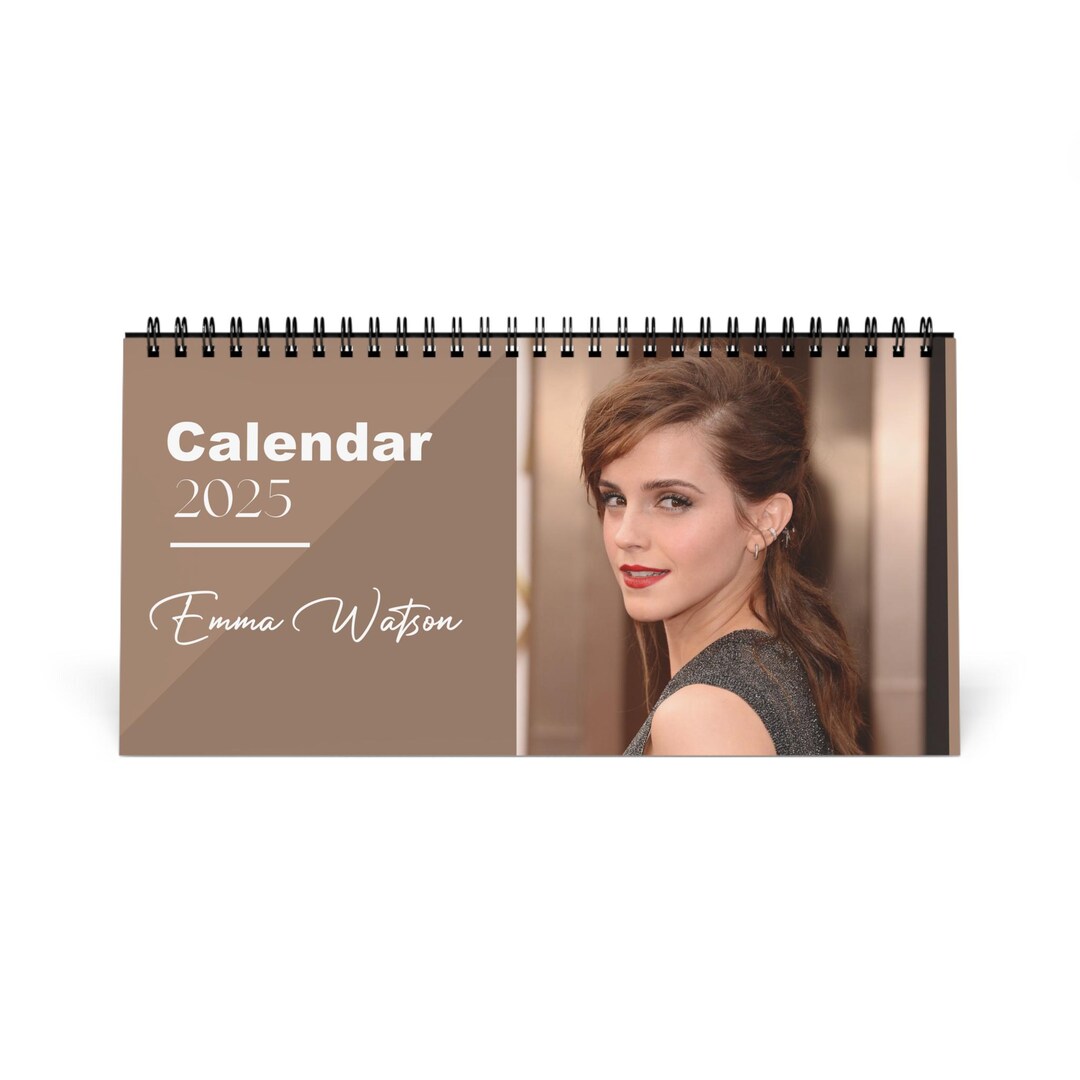 Emma Watson 2025 Desk Calendar Harry Potter & Feminist Icon Monthly ...
