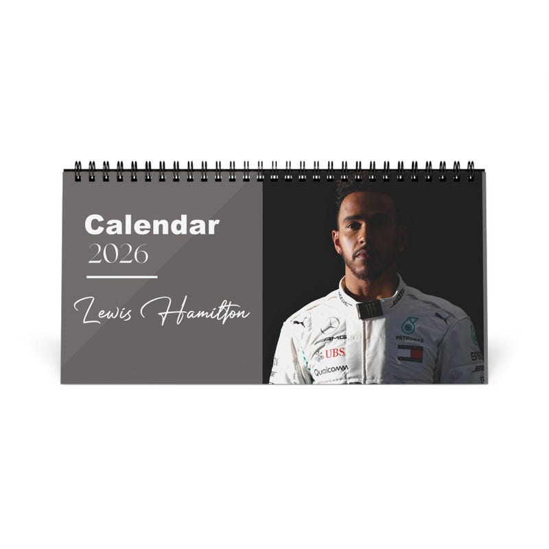 F1 Desk Calendar 2026 - Etsy UK