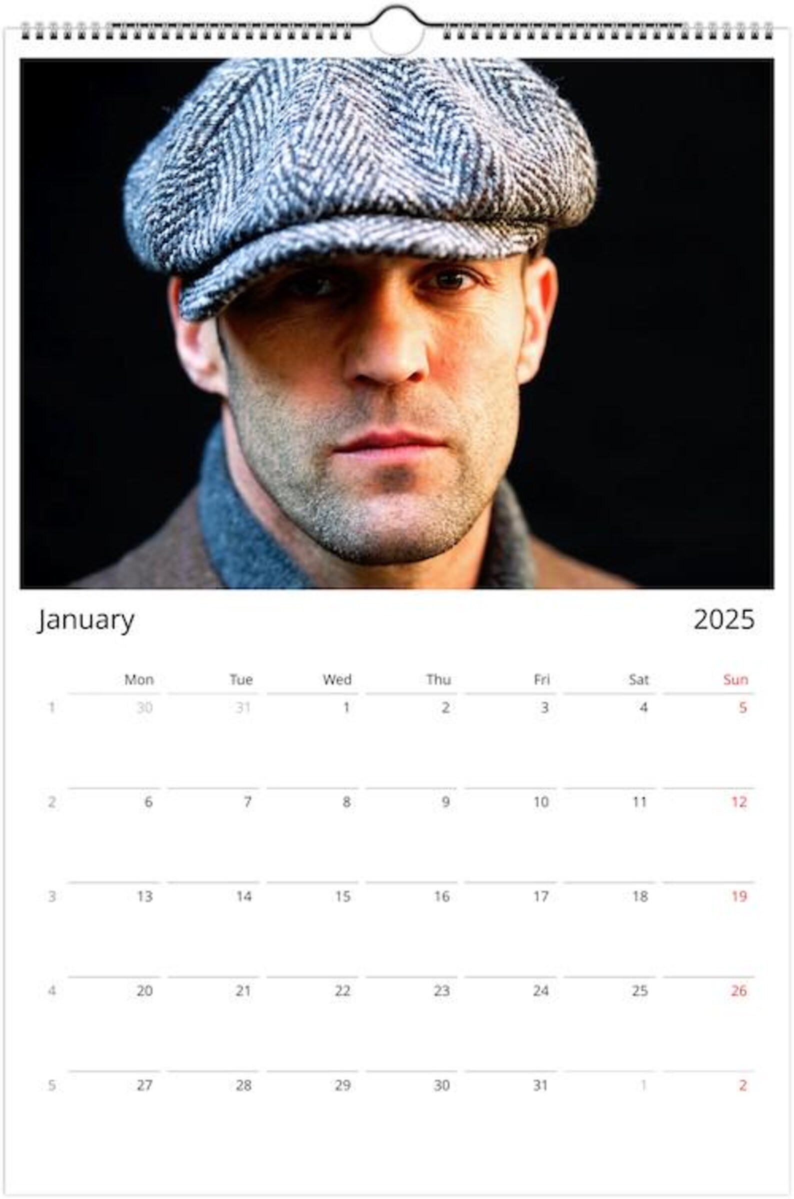 Jason Statham Wall Calendars large Size - Etsy