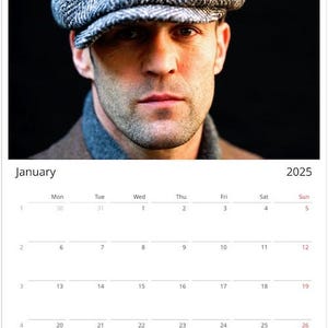 Jason Statham Wall Calendars large Size - Etsy