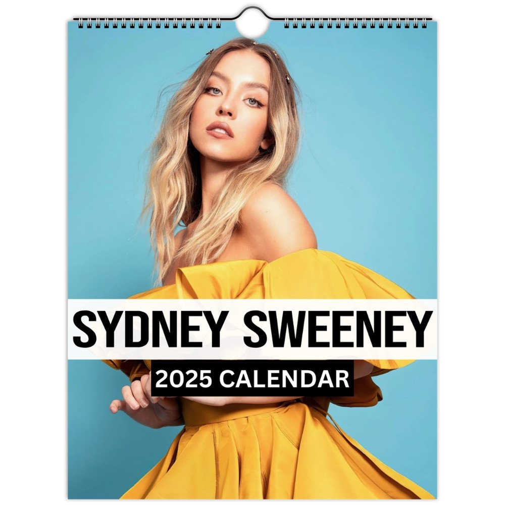 Sydney Sweeney Wall Calendars 2025 large Size - Etsy
