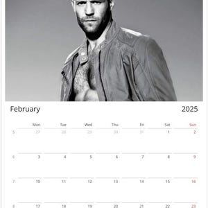 Jason Statham Wall Calendars large Size - Etsy
