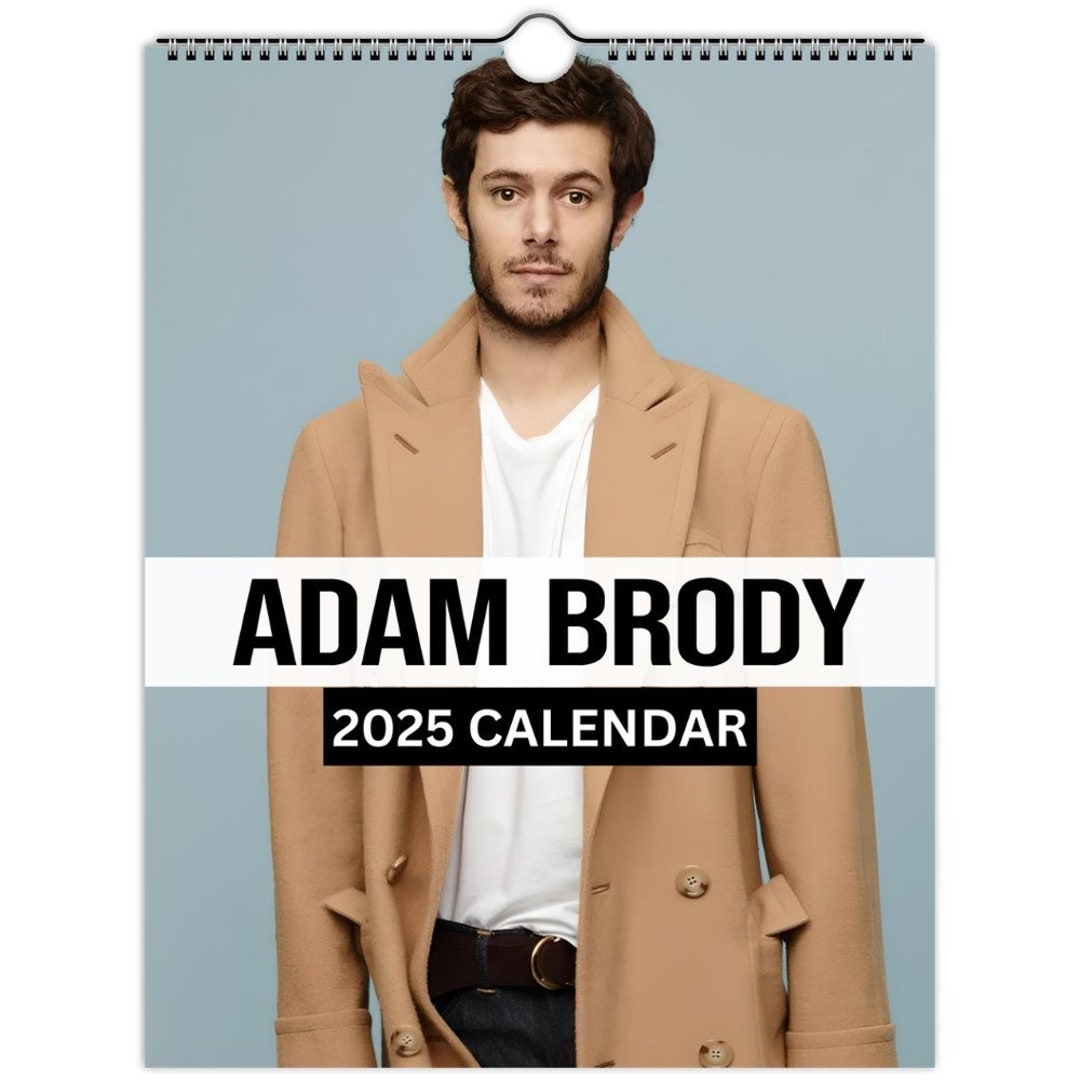 Adam Brody Wall Calendars 2025 - Etsy UK