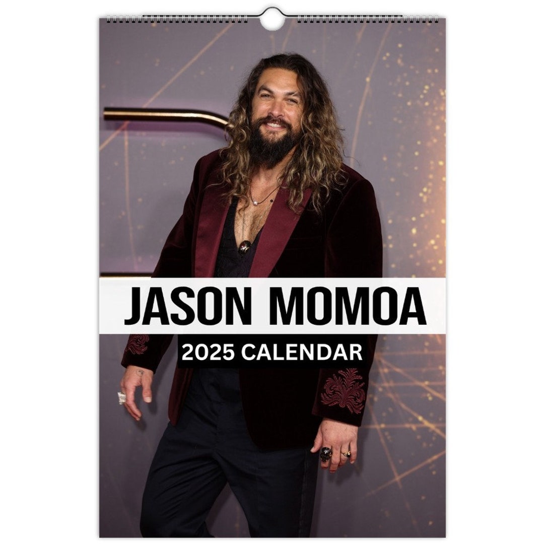 Jason Momoa Wall Calendars 2025 Vol 1 large Size - Etsy