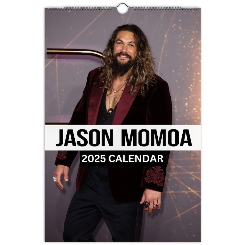 Jason Momoa Wall Calendars 2025 Vol 1 large Size - Etsy