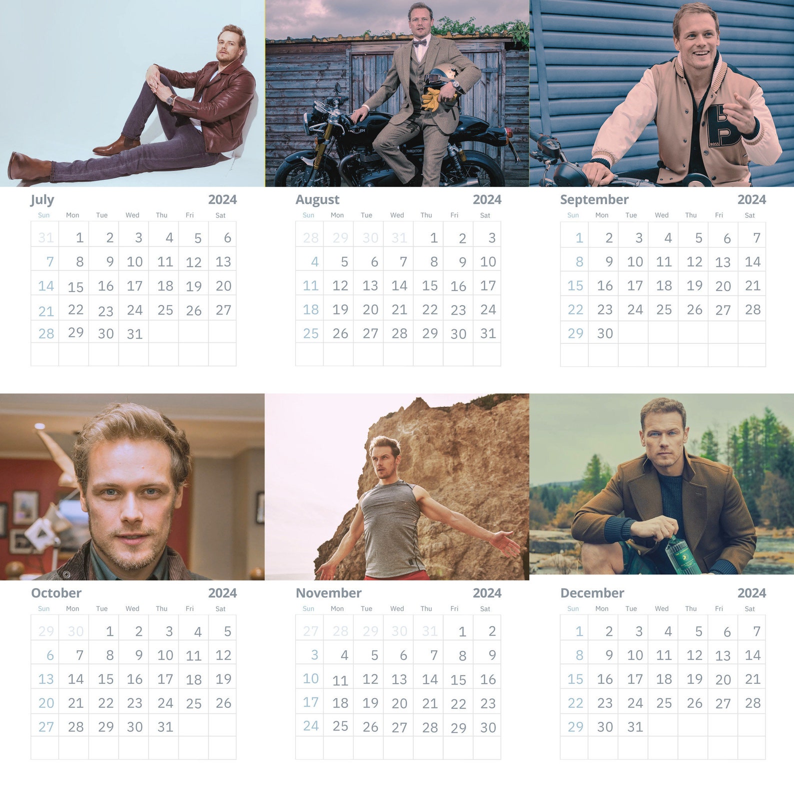 Jason Statham Wall Calendars large Size - Etsy