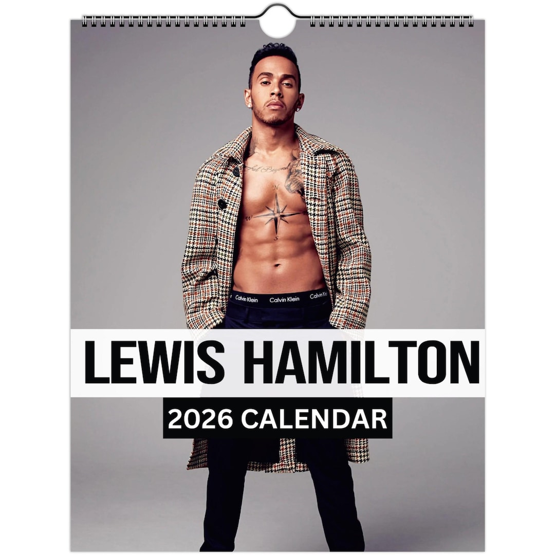 Lewis Hamilton Vol 2 Wall Calendars 2026 Large Size, Formula 1 Champion ...