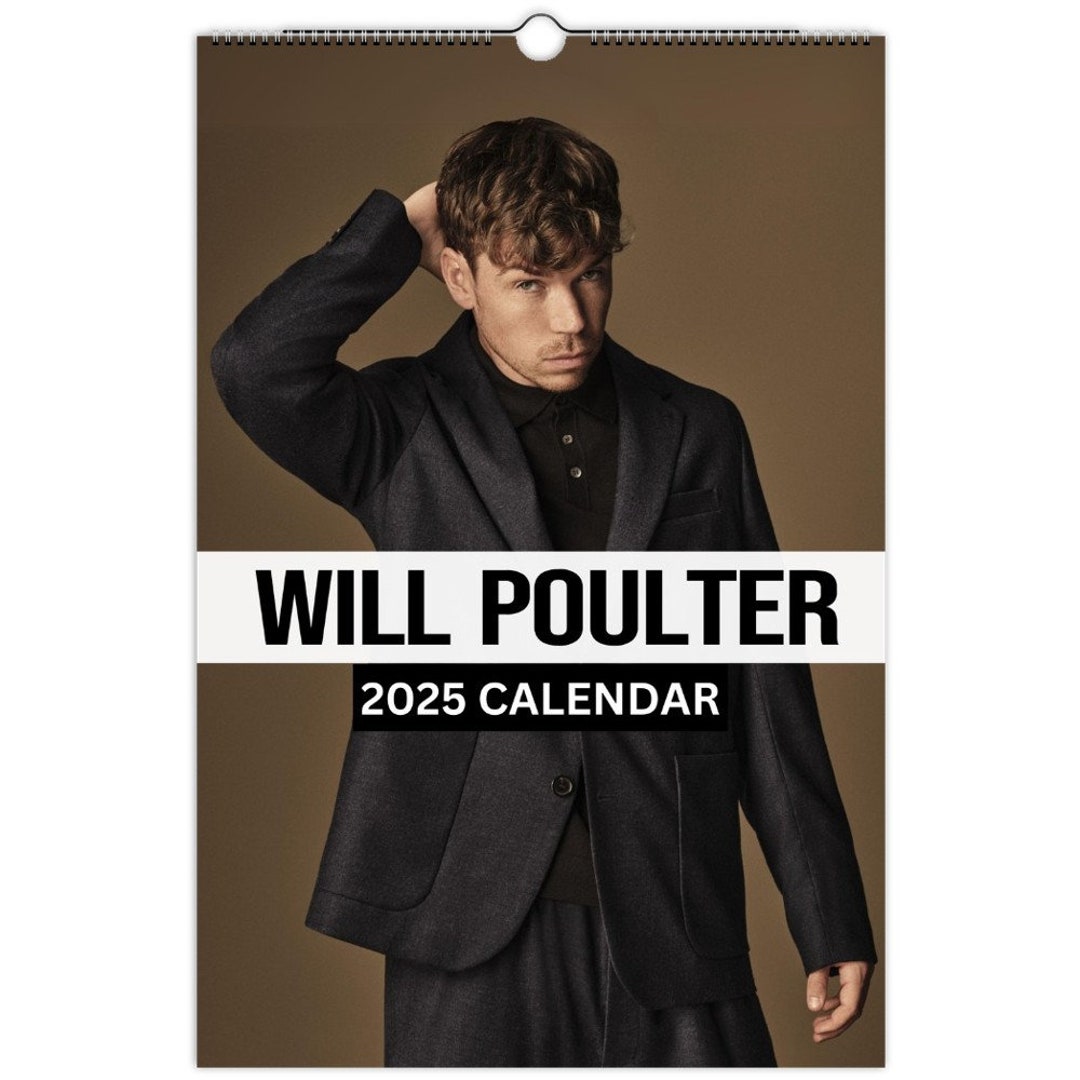 Will Poulter Wall Calendars 2025 Vol 1 large Size - Etsy