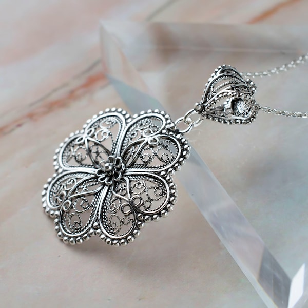 Filigree Pendant - Etsy