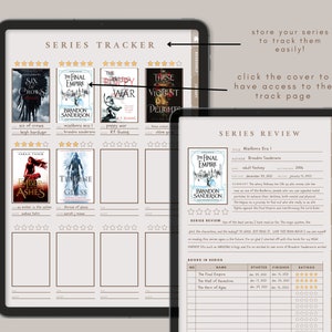 Digital Reading Journal 2022 | Minimal Journal | Digital Reading ...