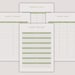 Green Printable Reading Journal | Minimal Reading Planner | Book ...
