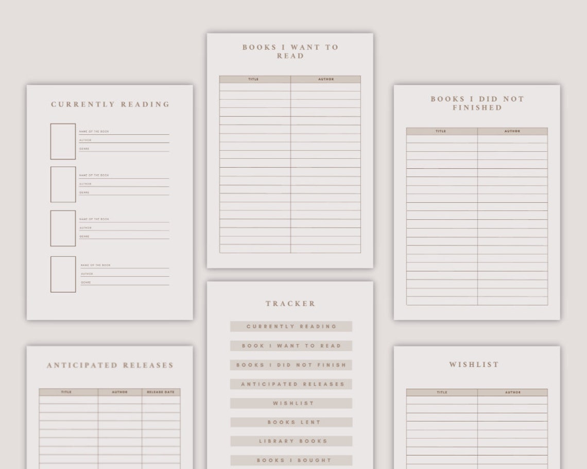 Printable Movie Planner Movie Journal 2022 Movie and - Etsy
