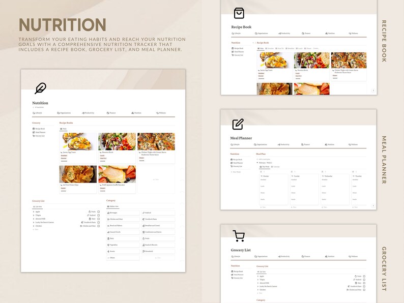 Notion Template Planner Notion Dashboard Minimal Notion - Etsy UK