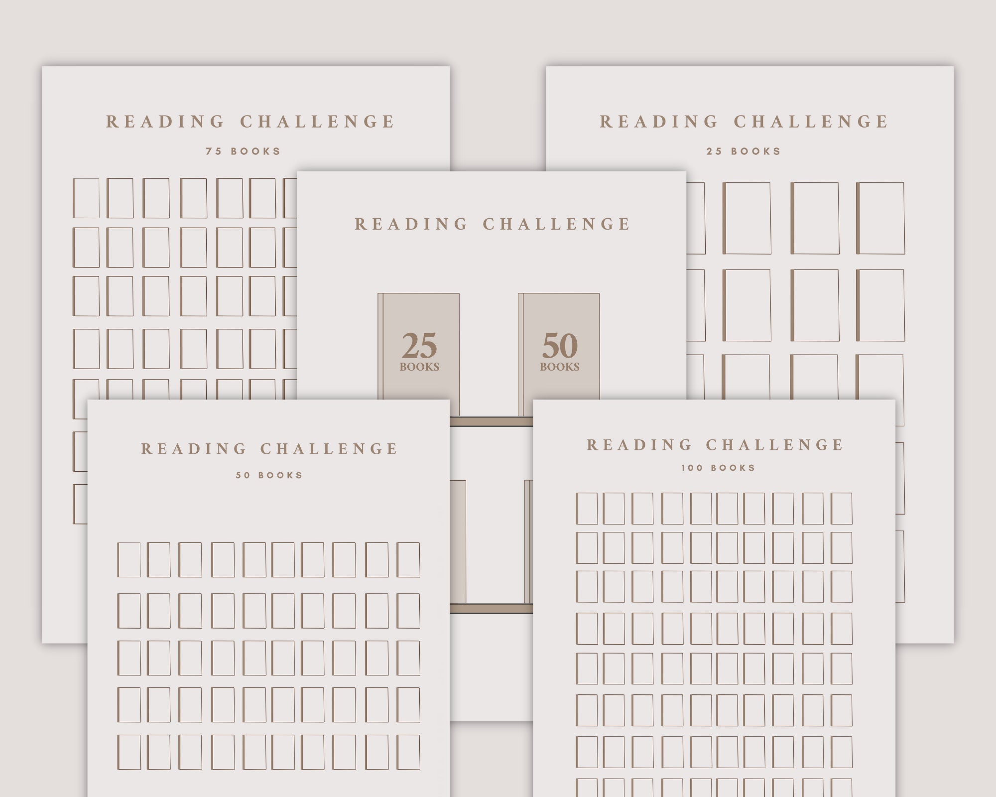 Canva Templates Reading Journal Book and Reading Planner - Etsy UK