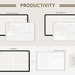 Undated Digital Planner | Landscape Planner, Hyperlinked Digital ...