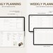 Undated Digital Planner | Landscape Planner, Hyperlinked Digital ...