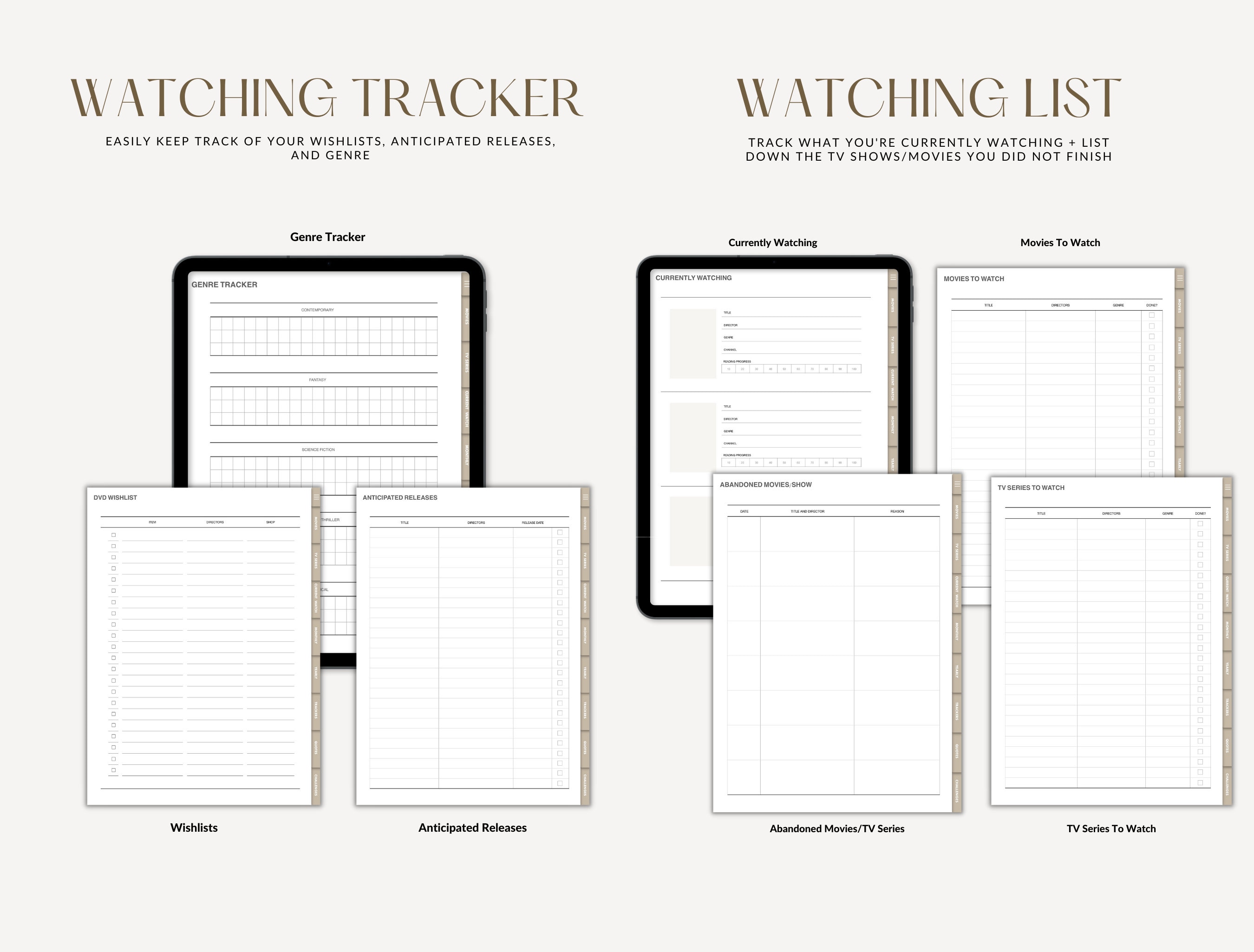 Digital Movie Journal | Movie Tracker and TV Show Tracker | Movie ...