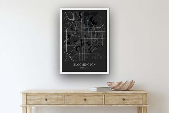 Custom Map Aesthetic Map Custom Map Poster Any City Any | Etsy India