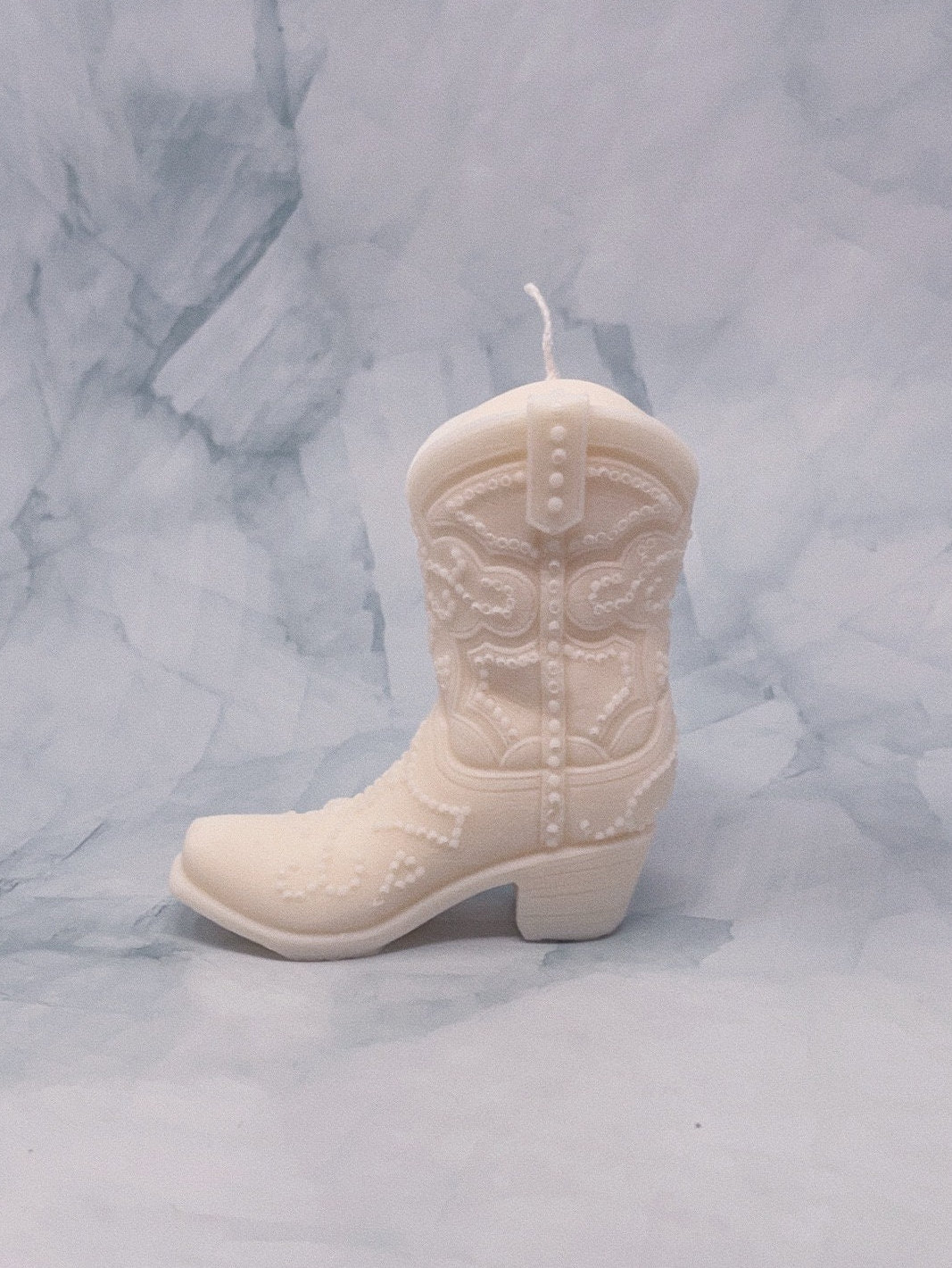 COWBOY BOOT CANDLE Unique Aesthetic & Unscented Candle Western Decor ...