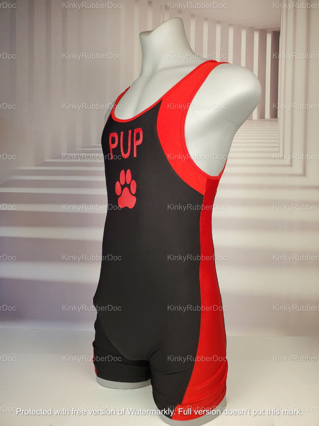 Pup Singlet Fetish Gay Uniform. Fetish Gay Kinky Gear Underwear Gay ...