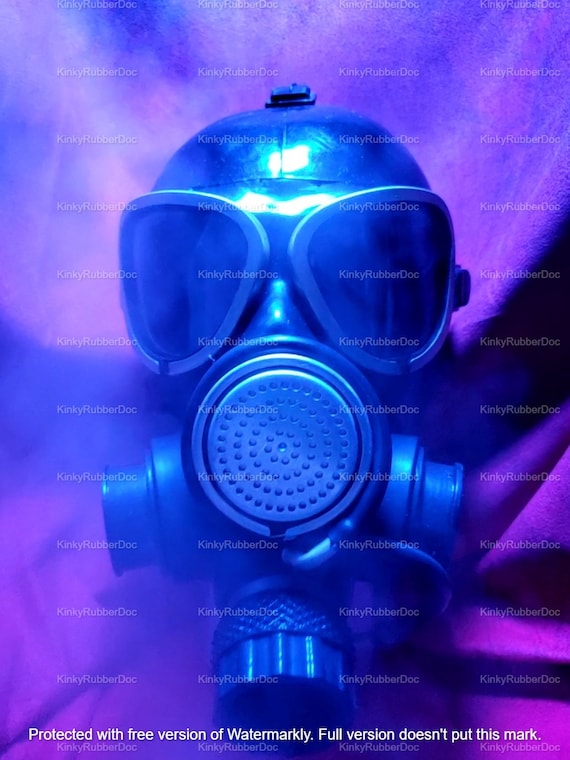 Vintage Gas Mask 2 Inputs. Sniff Rubber Gear Heavy Du… - Gem