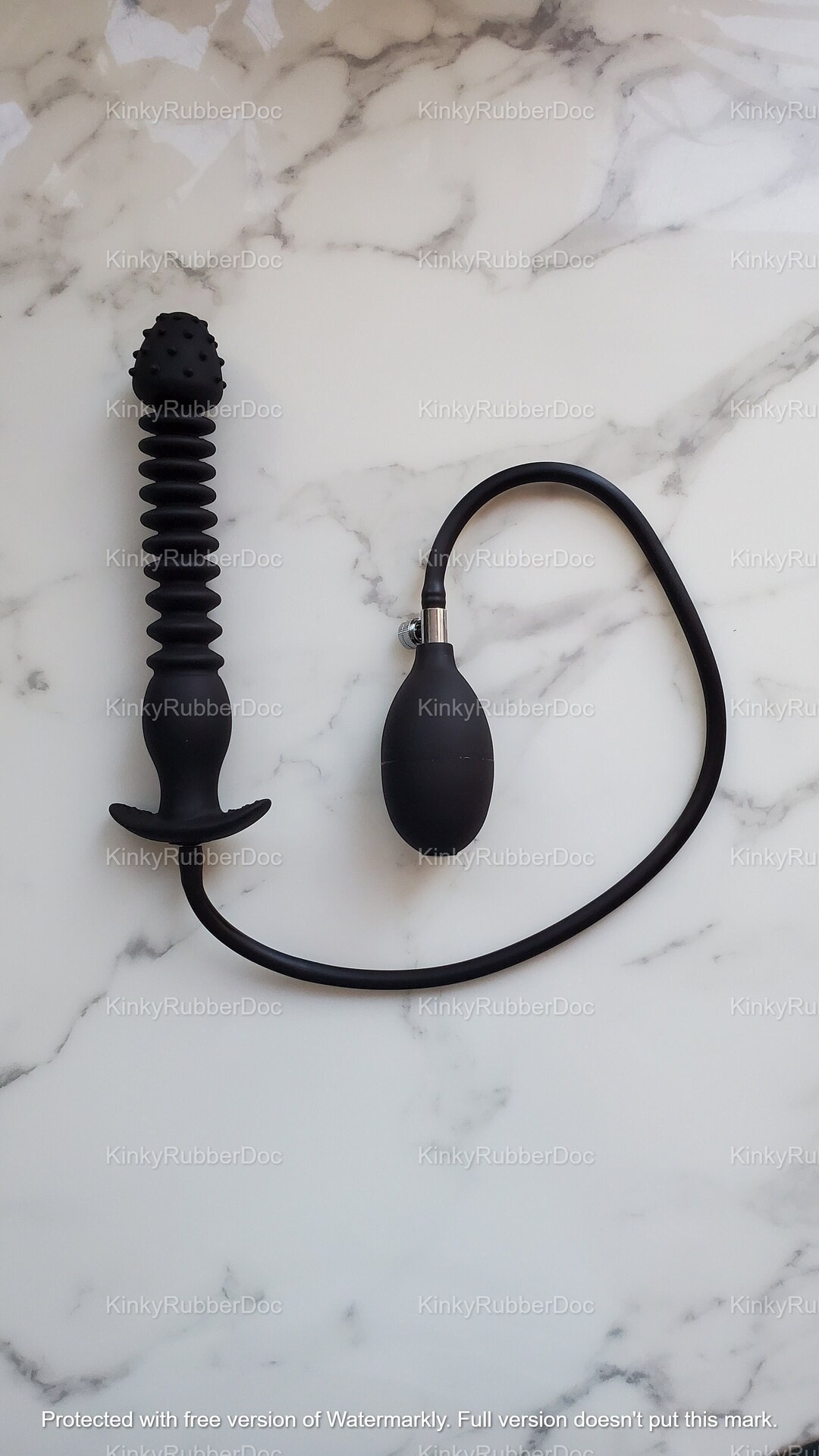 Inflatable Anal Dilator Plug Huge Butt Dildo Vagina Anus Expansion