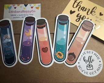 Test Tube Stickers | Etsy