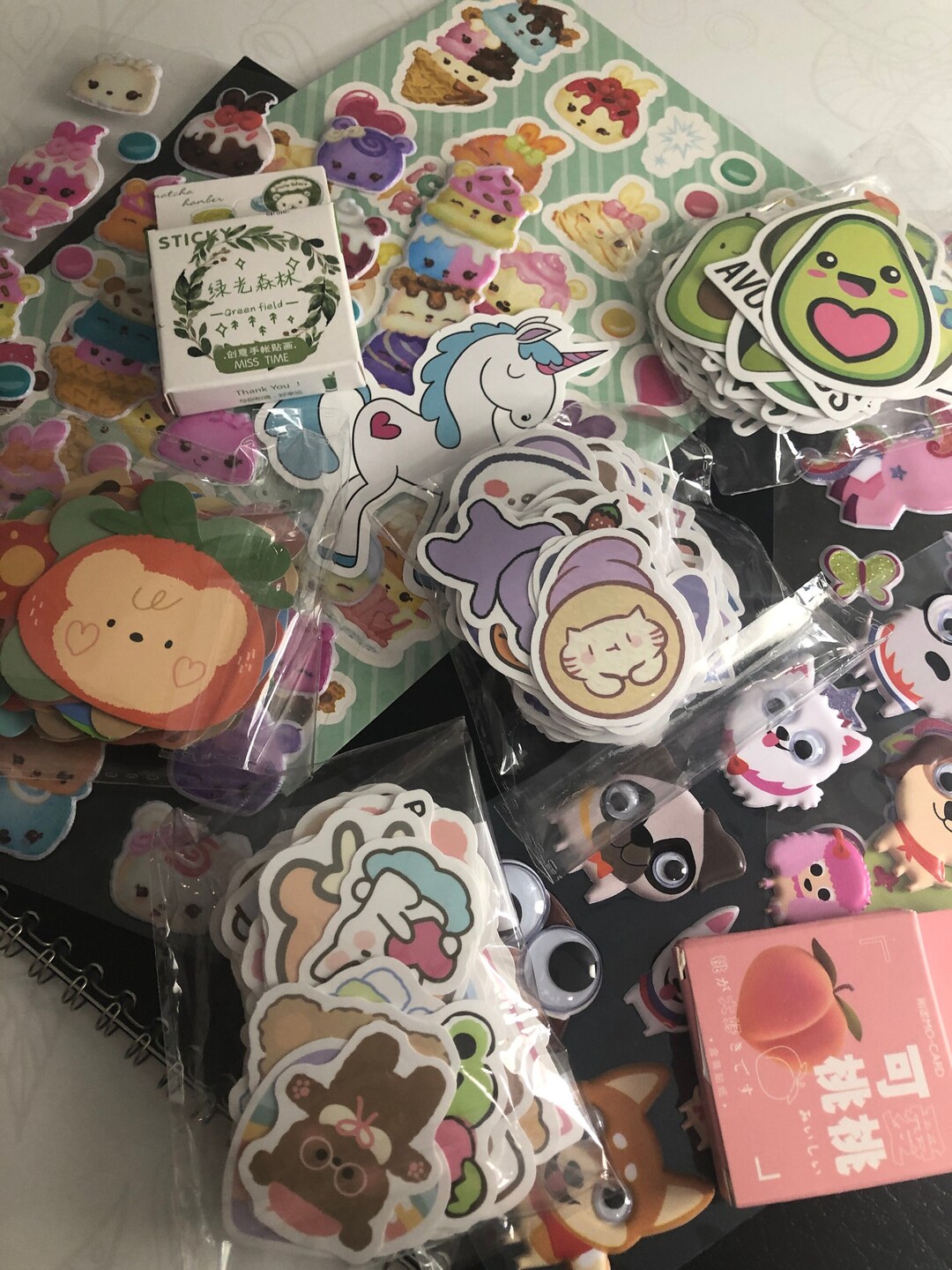 Bulk Random Sticker Mystery Grab Bags I No duplicates Personally Packed ...