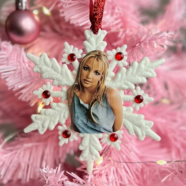 Britney Spears Ornament Etsy